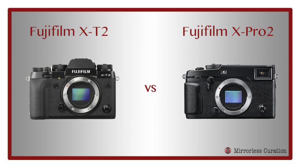 The 10 Key Differences Between the Fujifilm X-T2 and X-Pro2 – Mirrorless Curation